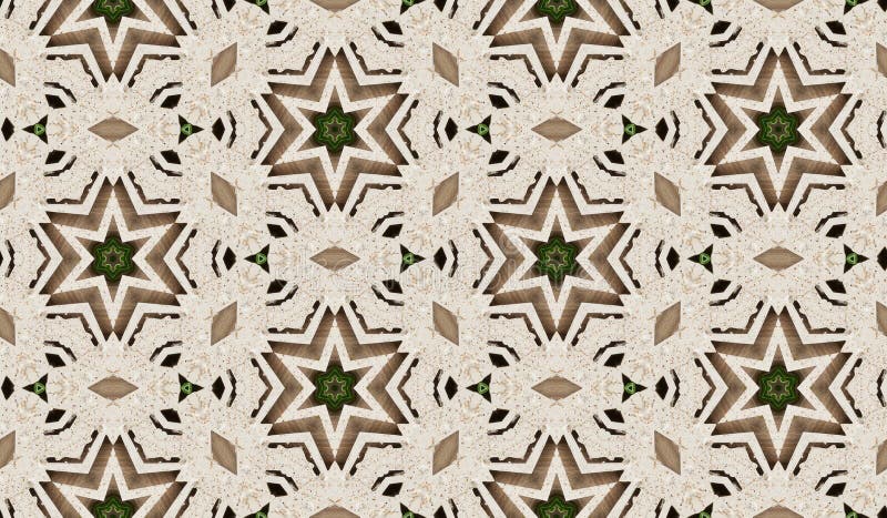 Seamless Abstract Texture, Pattern with Cut Out Stars in Beige Color ...