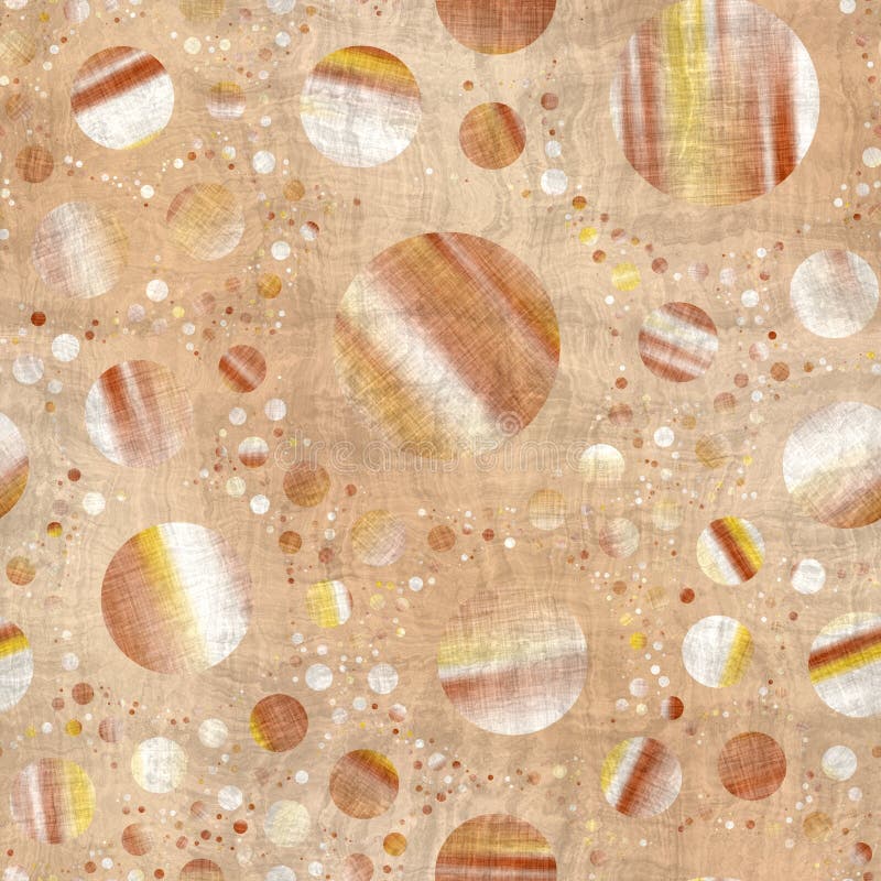 Seamless Abstract Textured Circle Pattern for Surface Print Stock Image ...