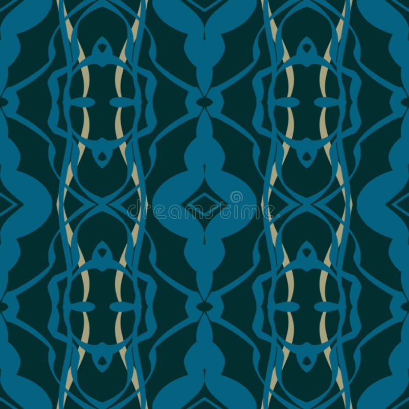 Seamless Abstract Tiled Pattern Web Background, Vintage Symmetrical ...