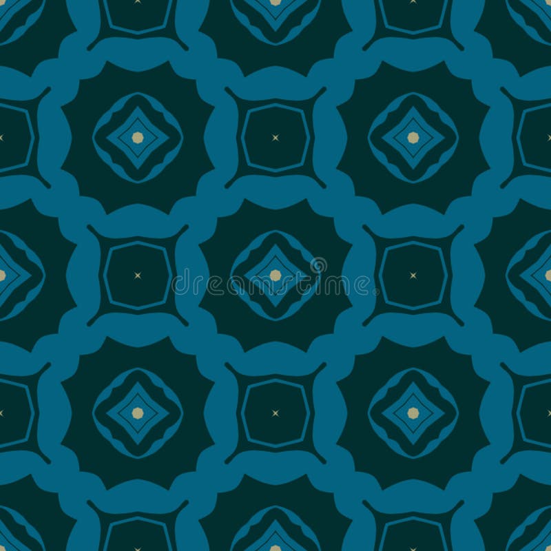 Seamless Abstract Tiled Pattern Web Background, Vintage Symmetrical ...