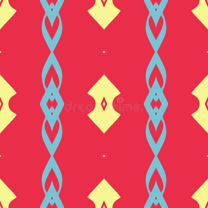 Seamless Abstract Tiled Pattern Web Background, Vintage Symmetrical ...