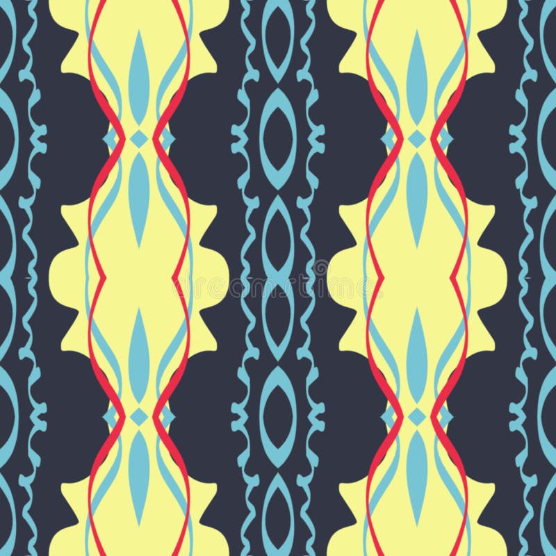 Seamless Abstract Tiled Pattern Web Background, Vintage Symmetrical ...