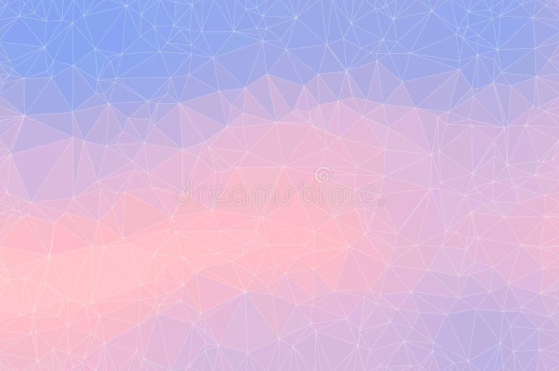 Seamless Abstract Triangle Polygonal Mosaic Pastel Pattern Background ...
