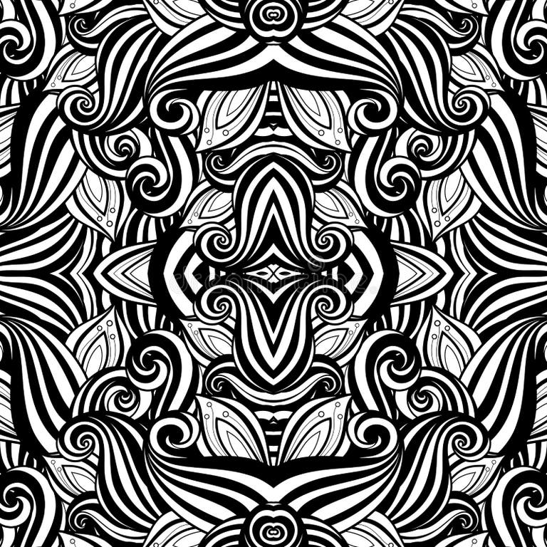 Tribal Pattern Vector Stock Illustrations – 329,391 Tribal Pattern ...