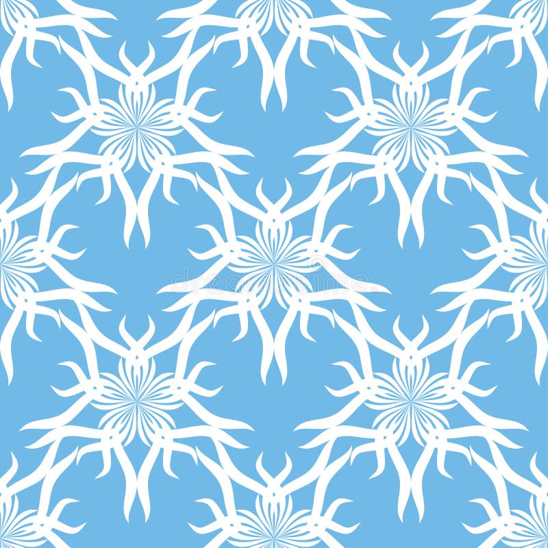 Seamless Abstract Vintage Light Blue Pattern Stock Vector ...