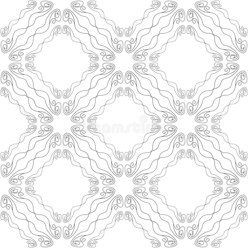 Seamless Abstract Vintage Light Gray Pattern Stock Illustration ...
