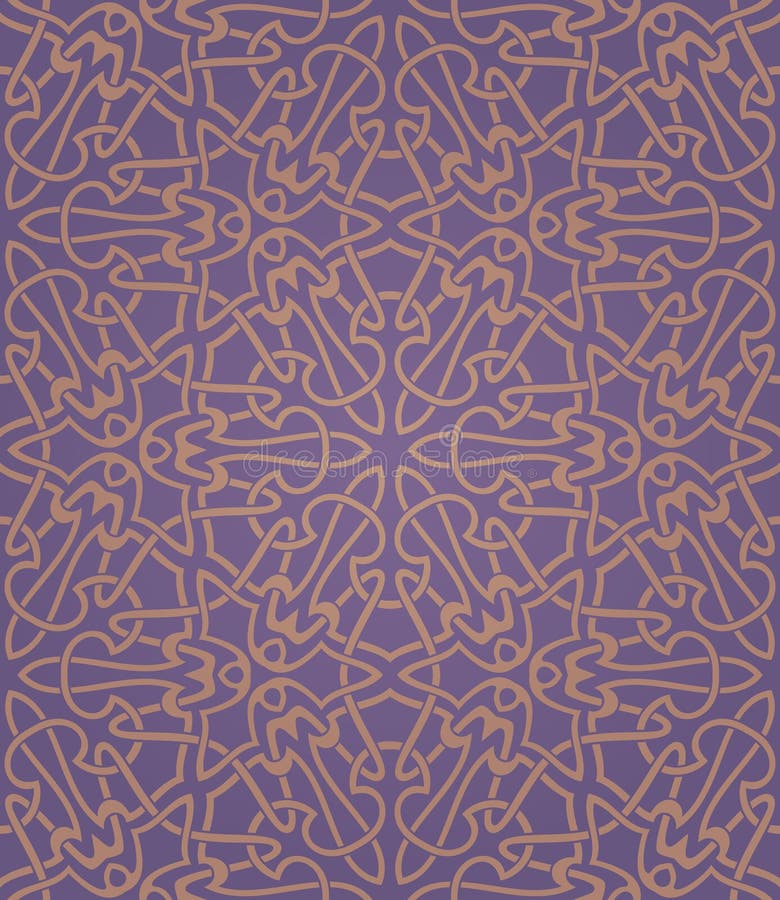 Seamless Abstract Violet Pattern with Gradient Stock Vector ...