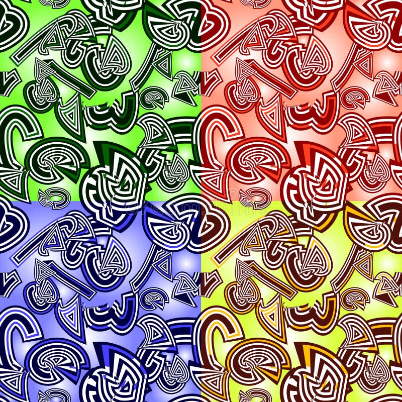 Seamless Abstract Wallpaper Picture. Image: 3810838