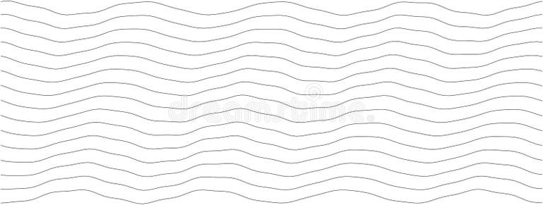 Seamless Abstract Wave Pattern Design for Fabric or Wallpaper Stock ...