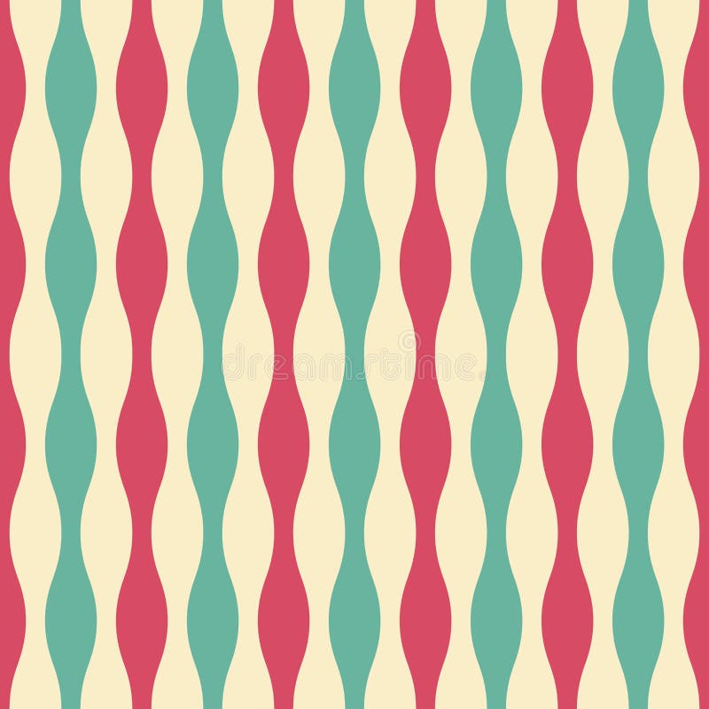 Seamless Abstract Wave Ripple Pattern Background Stock Illustration ...