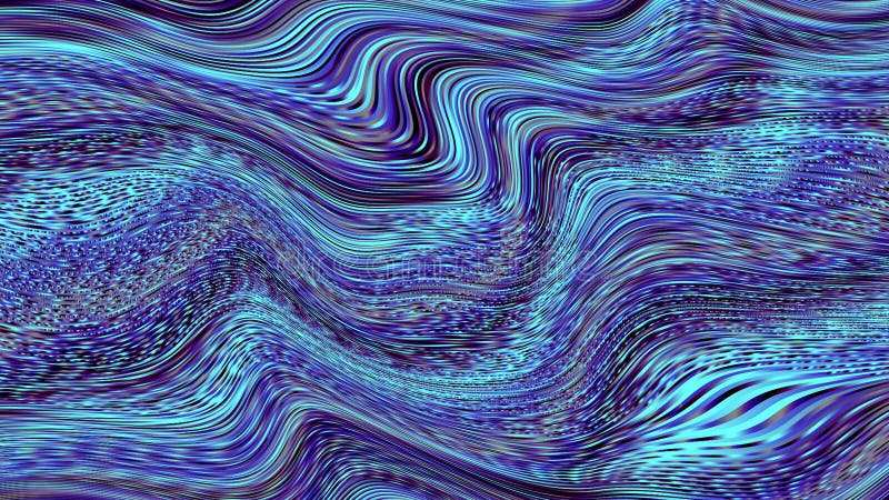 Seamless Abstract Wavy Background for Loop Playback. Stock Video ...