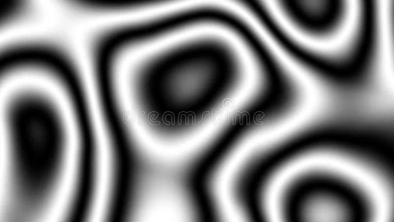 Seamless Abstract Wavy Background for Loop Playback. Defocus Blurred ...