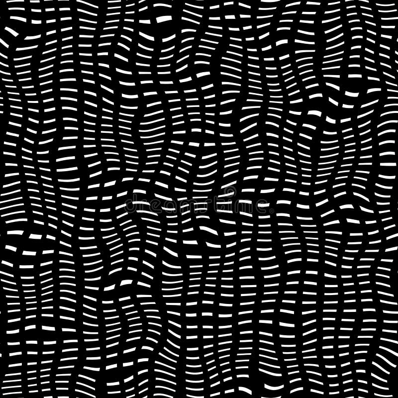 Seamless Abstract Wavy Texture with Sticks Stock Illustration ...