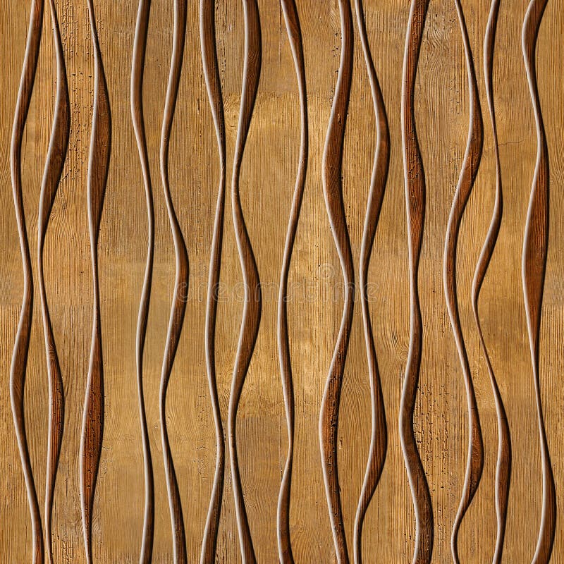 Seamless Abstract Wooden Pattern Stock Photo - Image of background ...