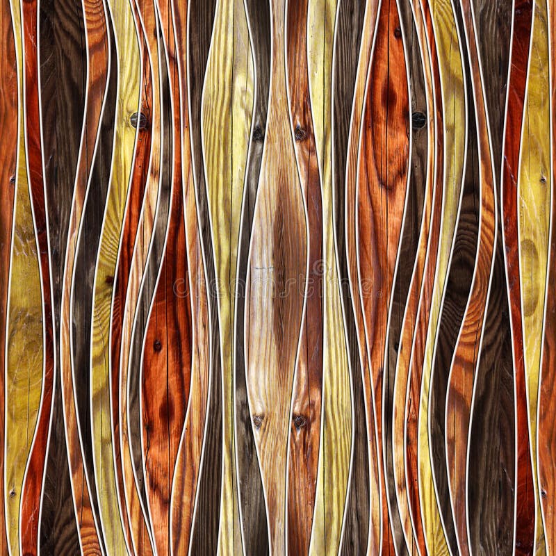 Seamless Abstract Wooden Pattern Stock Photo - Image of background ...