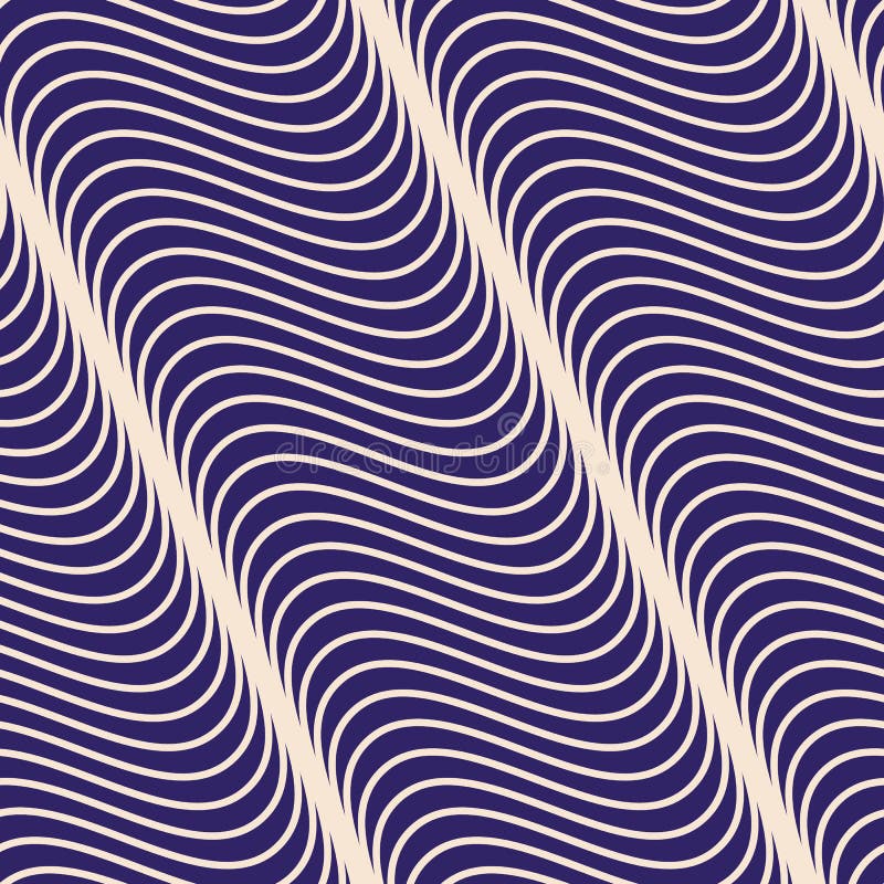 Seamless Abstract Zigzag Lines Vector Patterns. Stock Vector ...