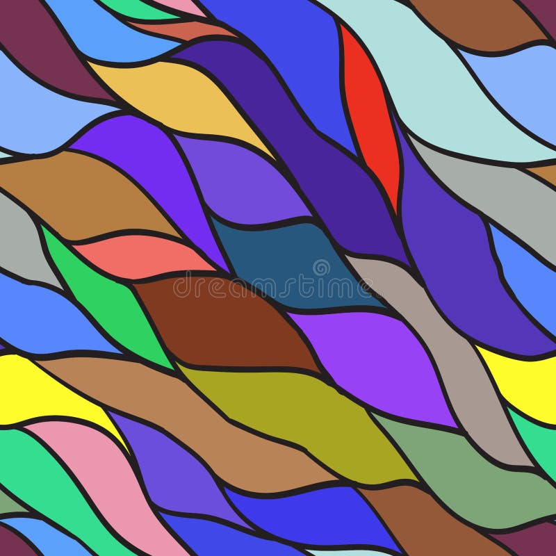 Seamless Abstractpattern Vector 2 Stock Vector - Illustration of ...