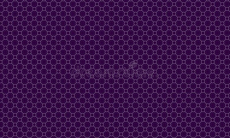 Seamless Adjointed Circles Pattern Background with Geometric Symmetry ...