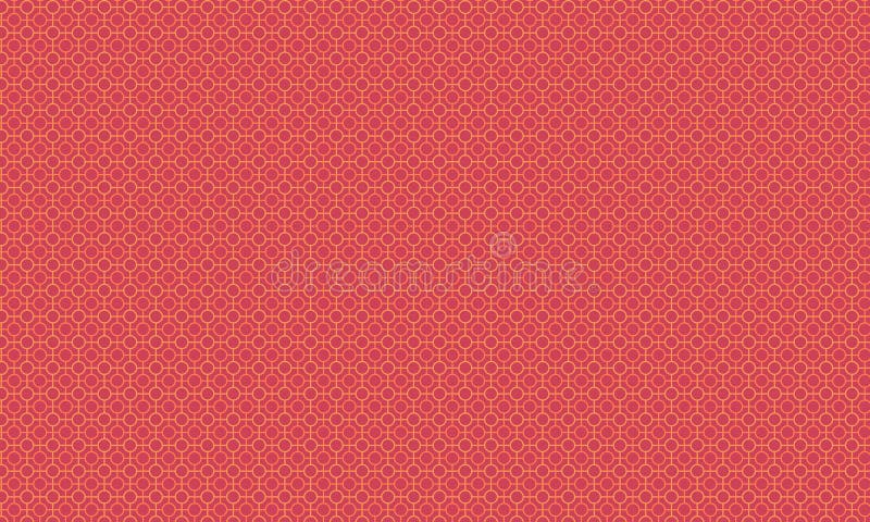 Seamless Adjointed Circles Pattern Background with Geometric Symmetry ...
