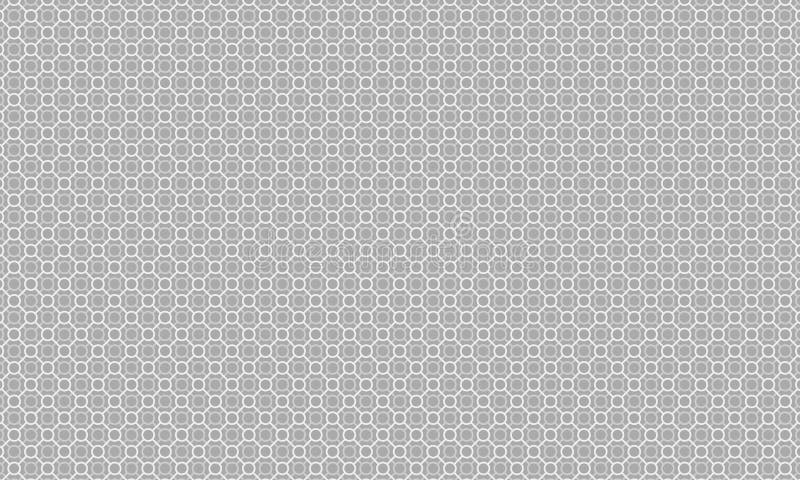 Seamless Adjointed Circles Pattern Background with Geometric Symmetry ...