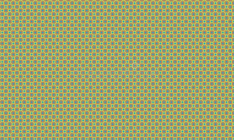 Seamless Adjointed Circles Pattern Background with Geometric Symmetry ...