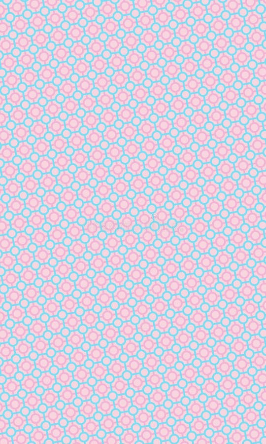 Seamless Adjointed Circles Pattern with Repetitive Geometric Design ...