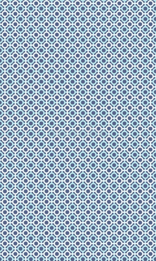 Seamless Adjointed Circles Pattern with Repetitive Geometric Design ...