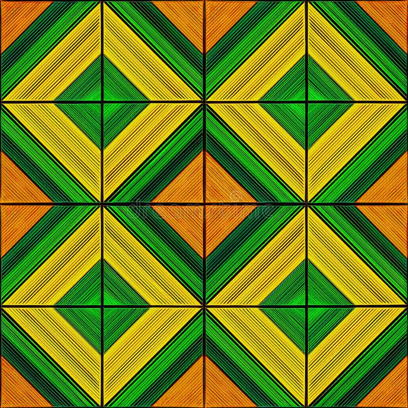 Seamless African Kente Fabrics Textures - Pattern 4k Stock Illustration ...