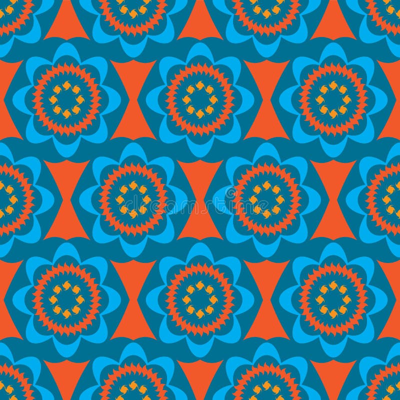 African Shweshwe Pattern Design Seamless Stock Illustration ...