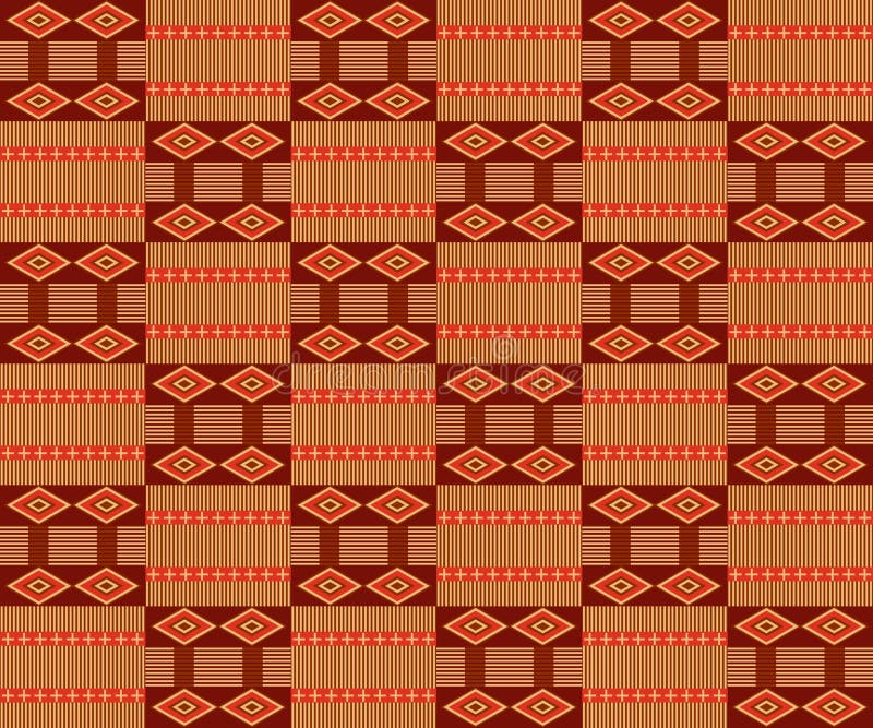 Seamless African Style Clothing Fabric Pattern Stock Vector ...