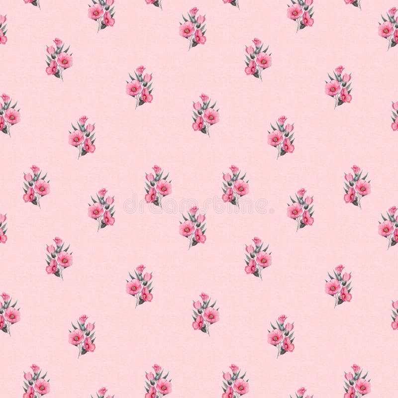 Seamless Allover Print Design Stock Illustration - Illustration of ...