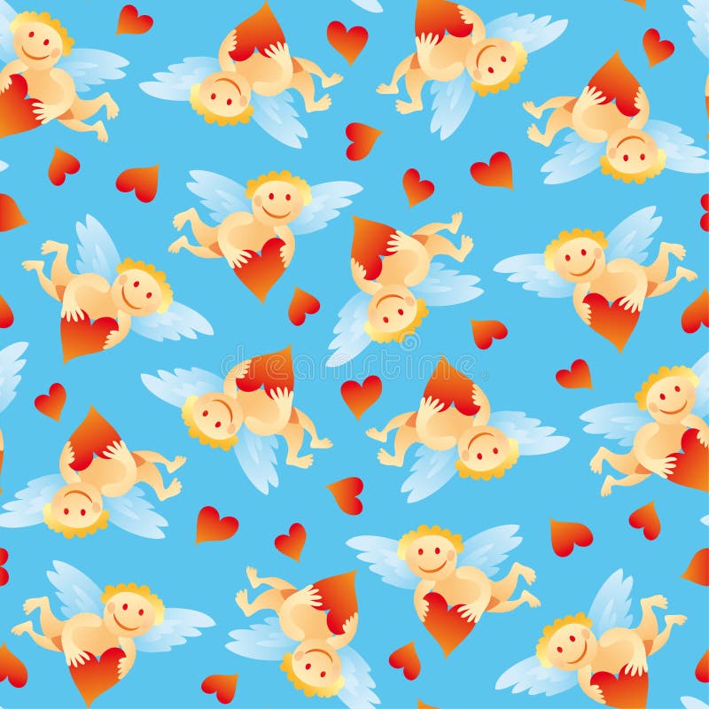 25+ Seamless angel pattern Free Stock Photos - StockFreeImages