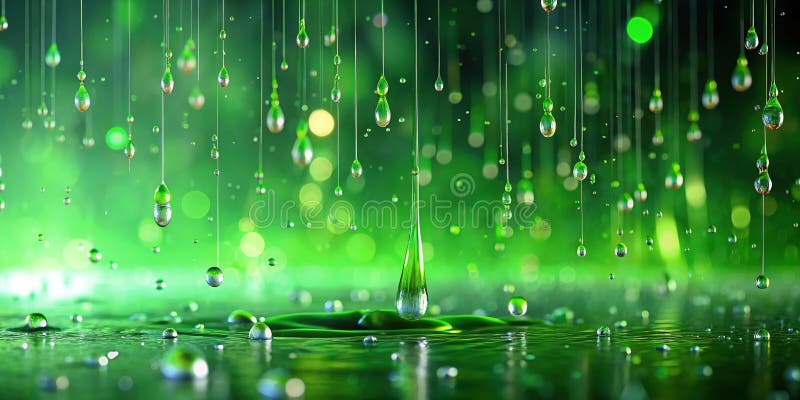 Seamless Angled Rain Loop on Green Screen Perfect VFX Background for ...