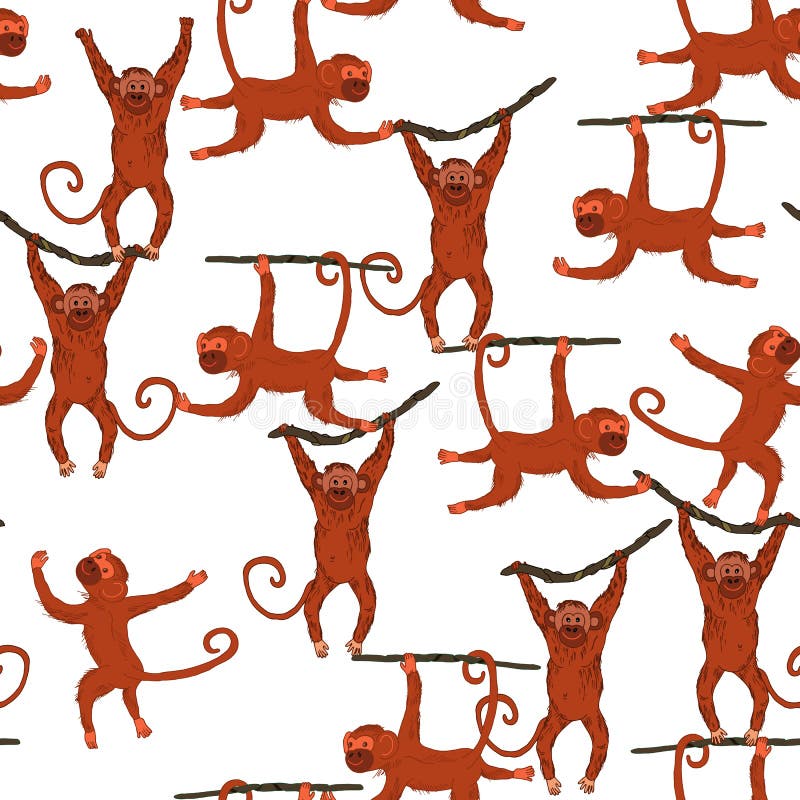 Seamless animal texture stock vector. Illustration of pets - 62214442