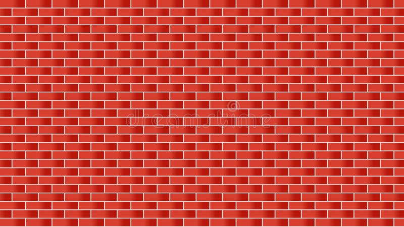 Red Brick Wall Background with Clean Horizontal Lines Stock Footage ...