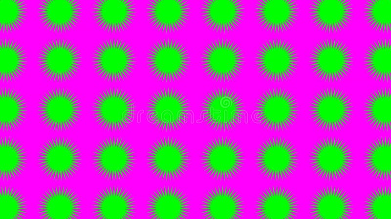 Seamless Animated Pattern 2D Motion Graphic Background with Green Stars ...