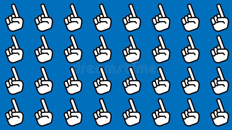 Seamless Animated Pattern 2D Motion Graphic Background with Pointing ...