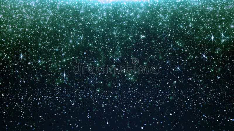 Blue Glitter Particles Falling Loop Stock Footage - Video of awards ...