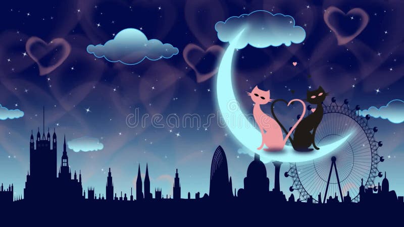 LOOP ANIMATION, LULLABY BACKGROUND.AUTHOR S ANIMATION Stock Video ...