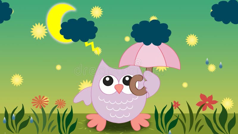 LOOP ANIMATION, LULLABY BACKGROUND.AUTHOR S ANIMATION Stock Footage ...