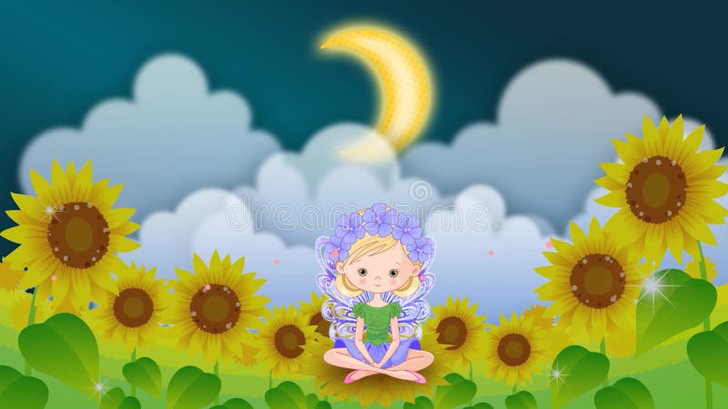 LOOP ANIMATION, LULLABY BACKGROUND.AUTHOR S ANIMATION Stock Footage ...