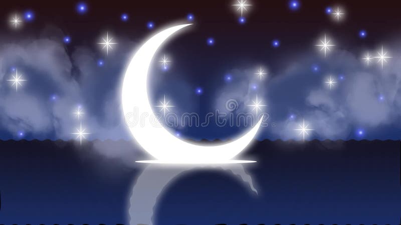 LOOP ANIMATION, LULLABY BACKGROUND.AUTHOR S ANIMATION Stock Footage ...
