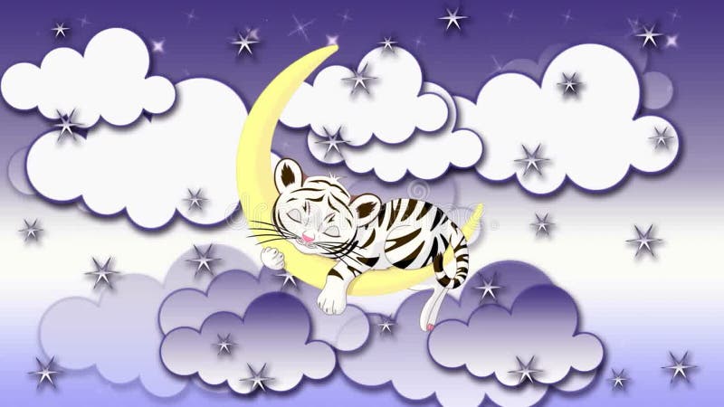 LOOP ANIMATION, LULLABY BACKGROUND.AUTHOR S ANIMATION Stock Footage ...