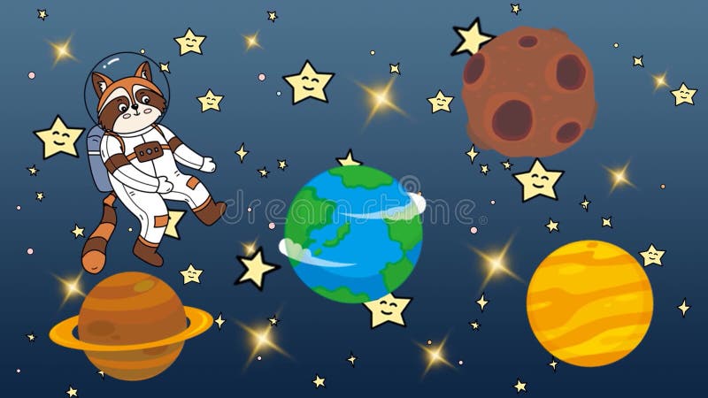 LOOP ANIMATION, LULLABY BACKGROUND.AUTHOR S ANIMATION Stock Video ...