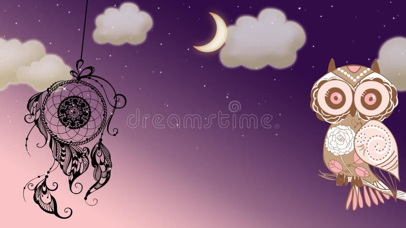 LOOP ANIMATION, LULLABY BACKGROUND.AUTHOR S ANIMATION Stock Video ...