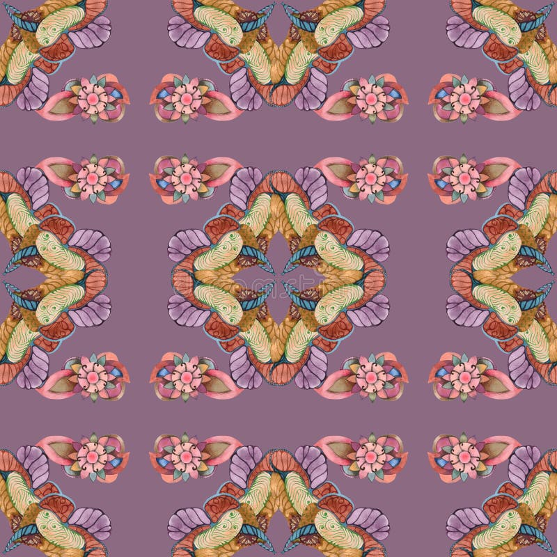 Seamless in arabian stile stock illustration. Illustration of textile ...