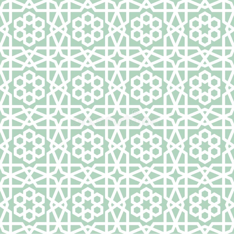 Seamless arabic pattern stock illustration. Illustration of islam ...