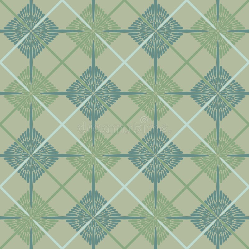 Argyle Repeat Pattern with Gold Accents Stock Illustration ...