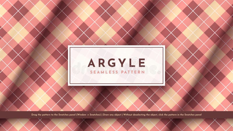 Seamless Argyle Pattern. Traditional Scottish Texture. Fashionable ...