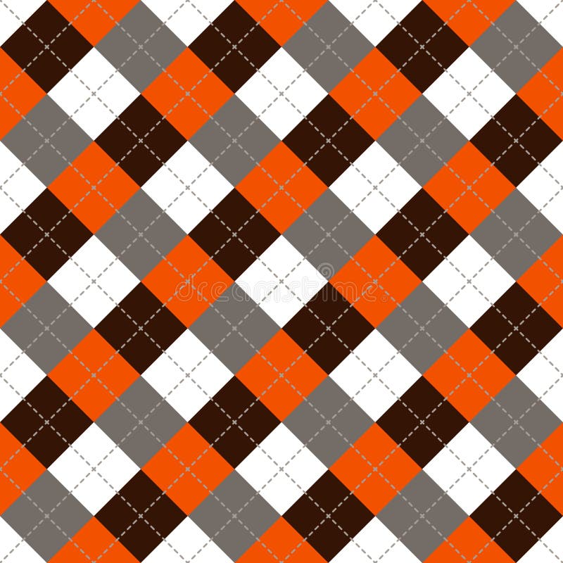 Seamless Argyle Plaid Blue Pattern. Diamond Check Stock Vector ...